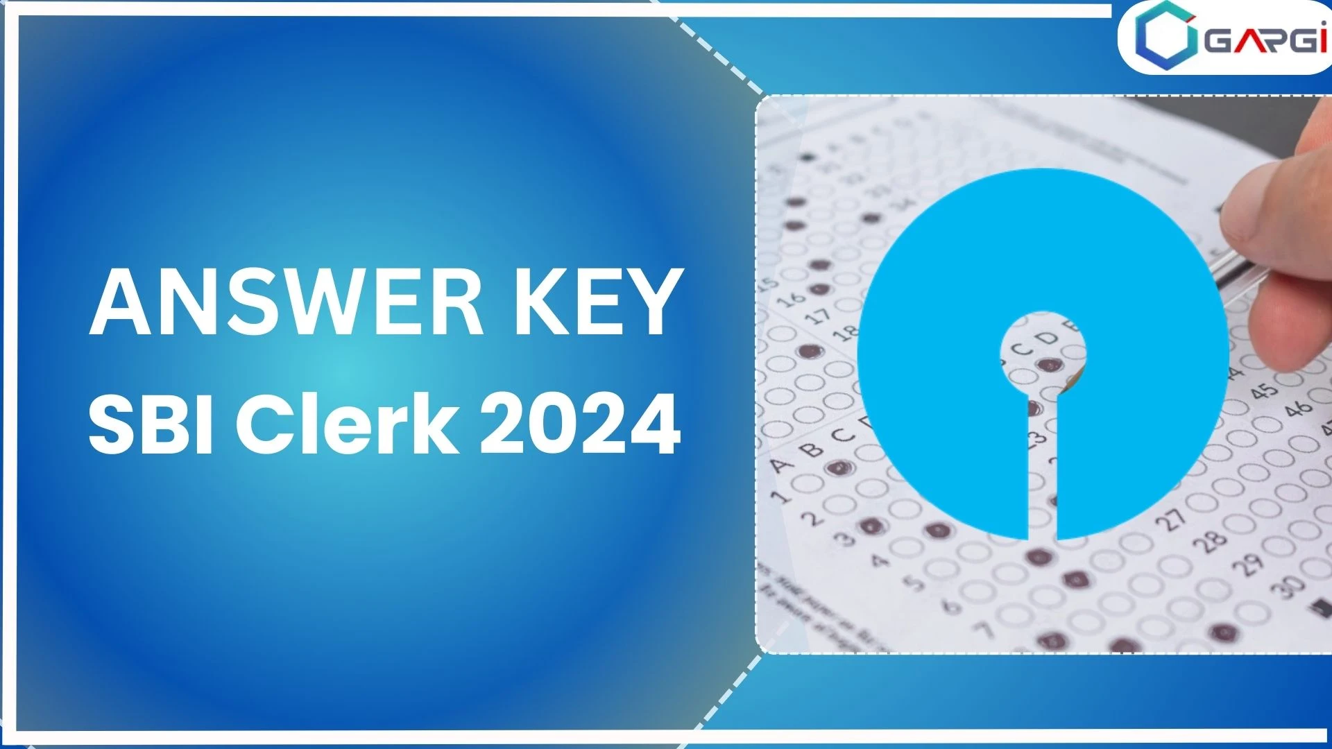 SBI Clerk Answer Key 2024 - Tally your Performance
