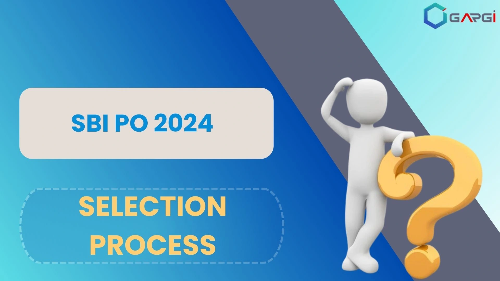 SBI PO Exam 2024 - Ladder to Your Dream Job